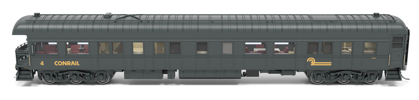 9727 Conrail Business Car #4, Dark Green, HO Scale