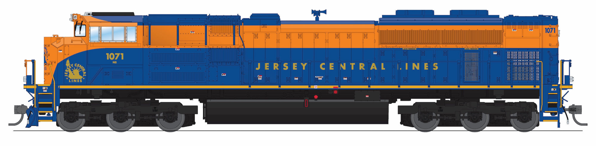 9785 EMD SD70ACe, NS 1071, CNJ Heritage Paint, Paragon4 Sound/DC/DCC,