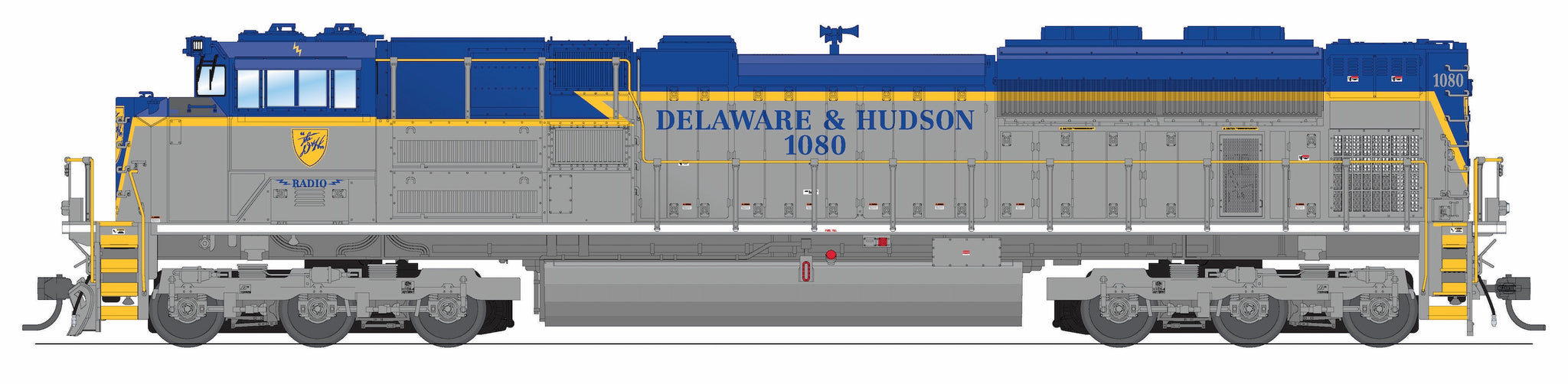 9791 EMD SD70ACe, NS 1080, D&H Heritage Paint, Paragon4 Sound/DC/DCC,