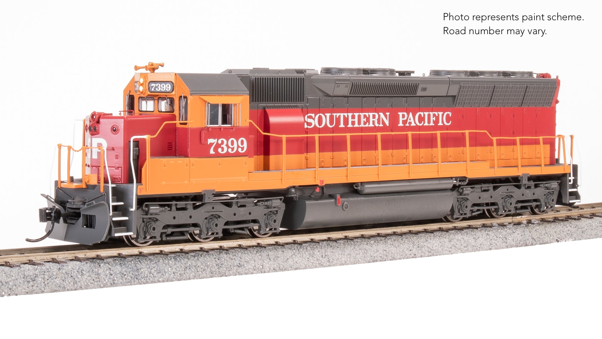 9820 EMD SD45, SP 7399, Daylight Paint, Paragon4 Sound/DC/DCC, HO