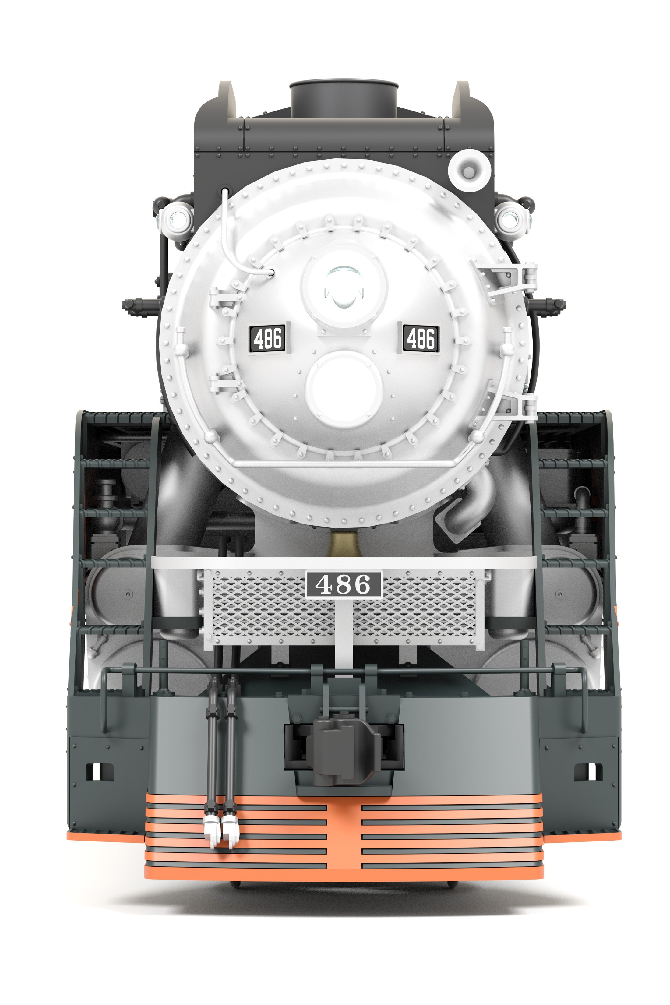 9848 Western Pacific GS-4, #486, Green/Gray/Orange Heritage Fantasy Pa