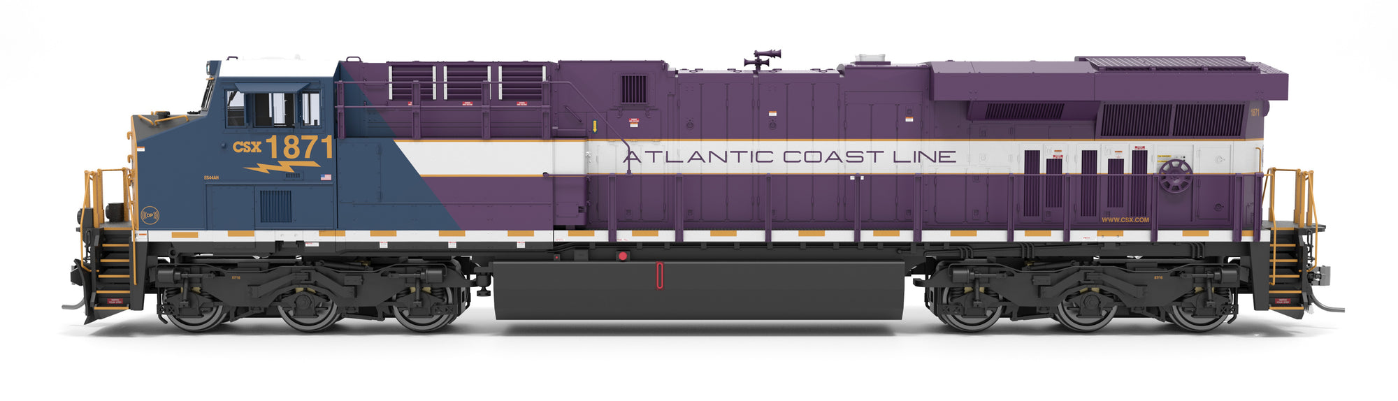 9860 GE ES44AC, CSX 1871, ACL Heritage Paint, Paragon4 Sound/DC/DCC, w