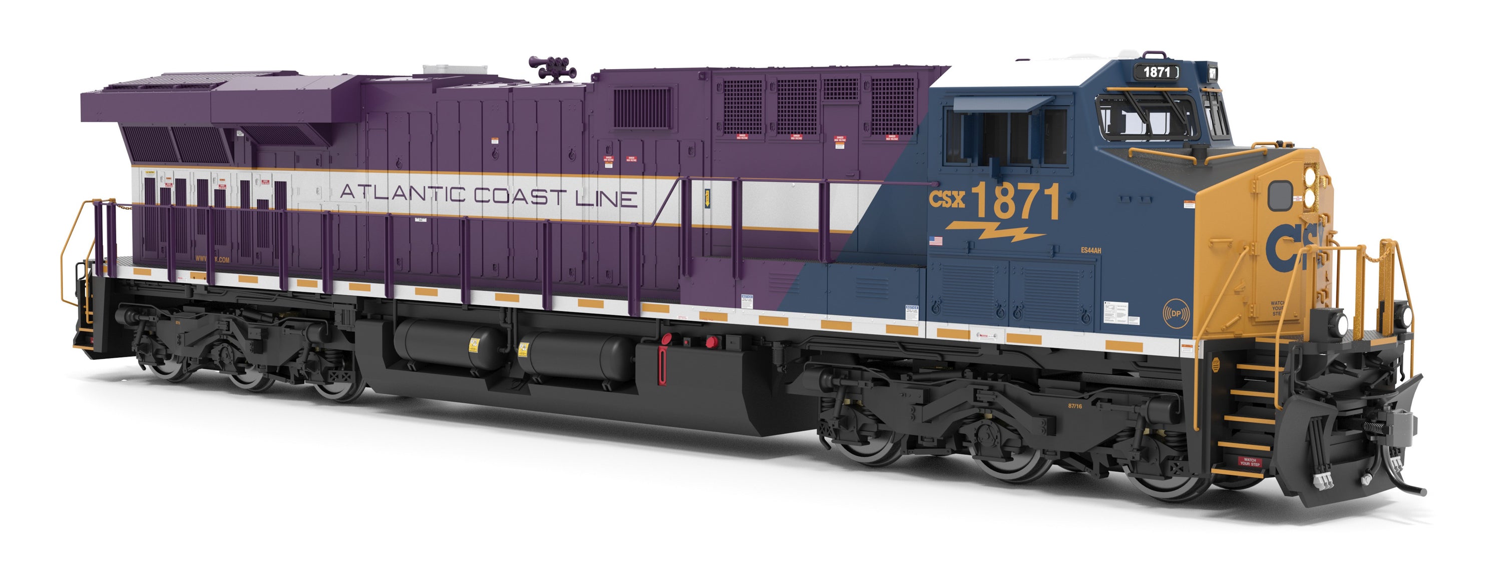 9860 GE ES44AC, CSX 1871, ACL Heritage Paint, Paragon4 Sound/DC/DCC, w