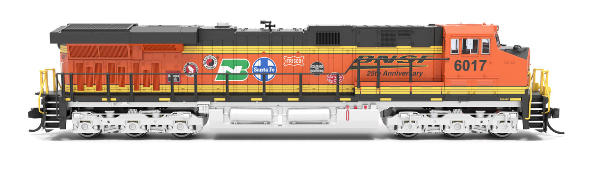 9880 GE ES44AC, BNSF 6017, 25th Anniversary, Paragon4 Sound/DC/DCC, N