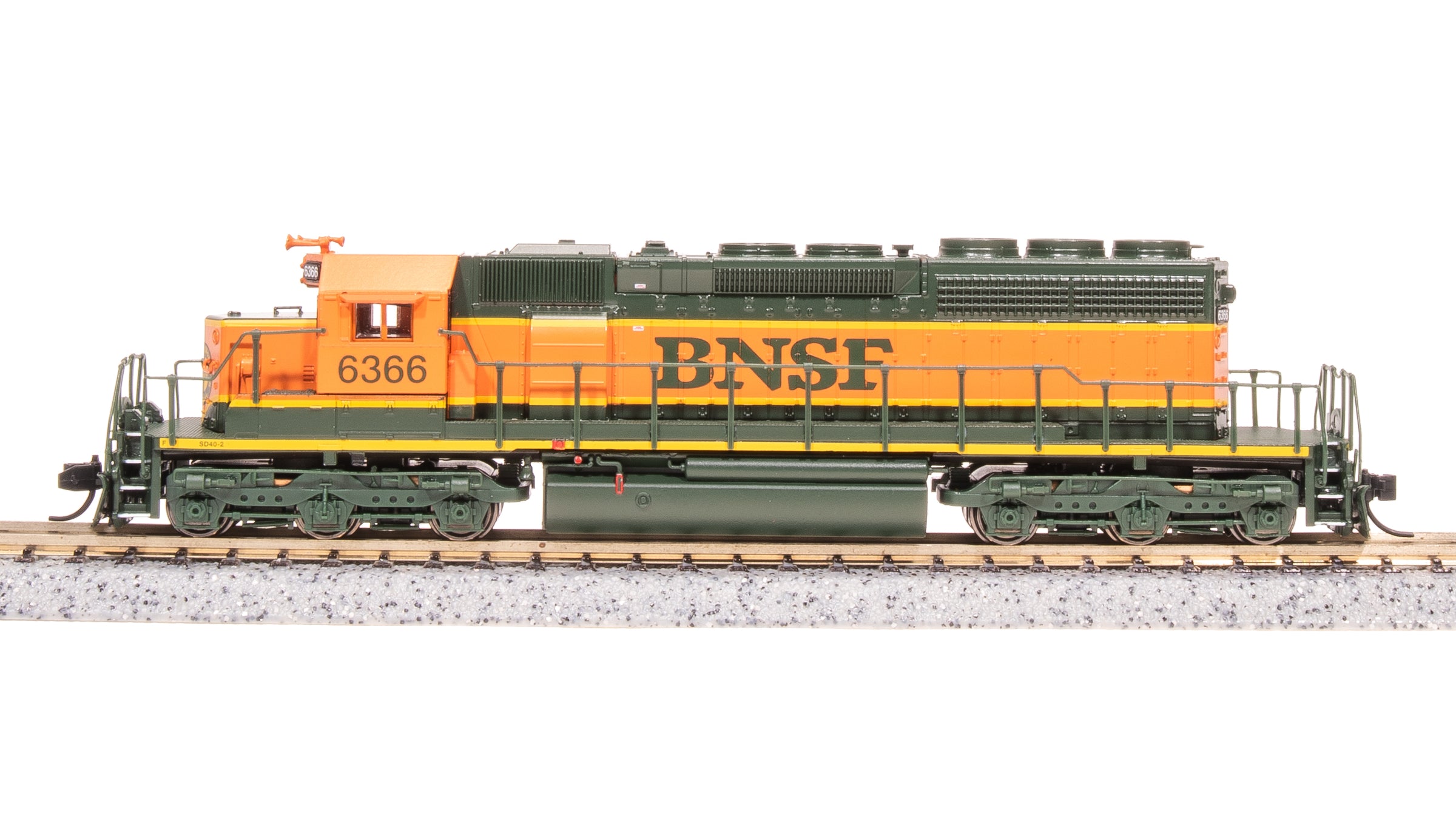 9952 EMD SD40-2, BNSF 6366, Heritage I, No-Sound / DCC-Ready, N