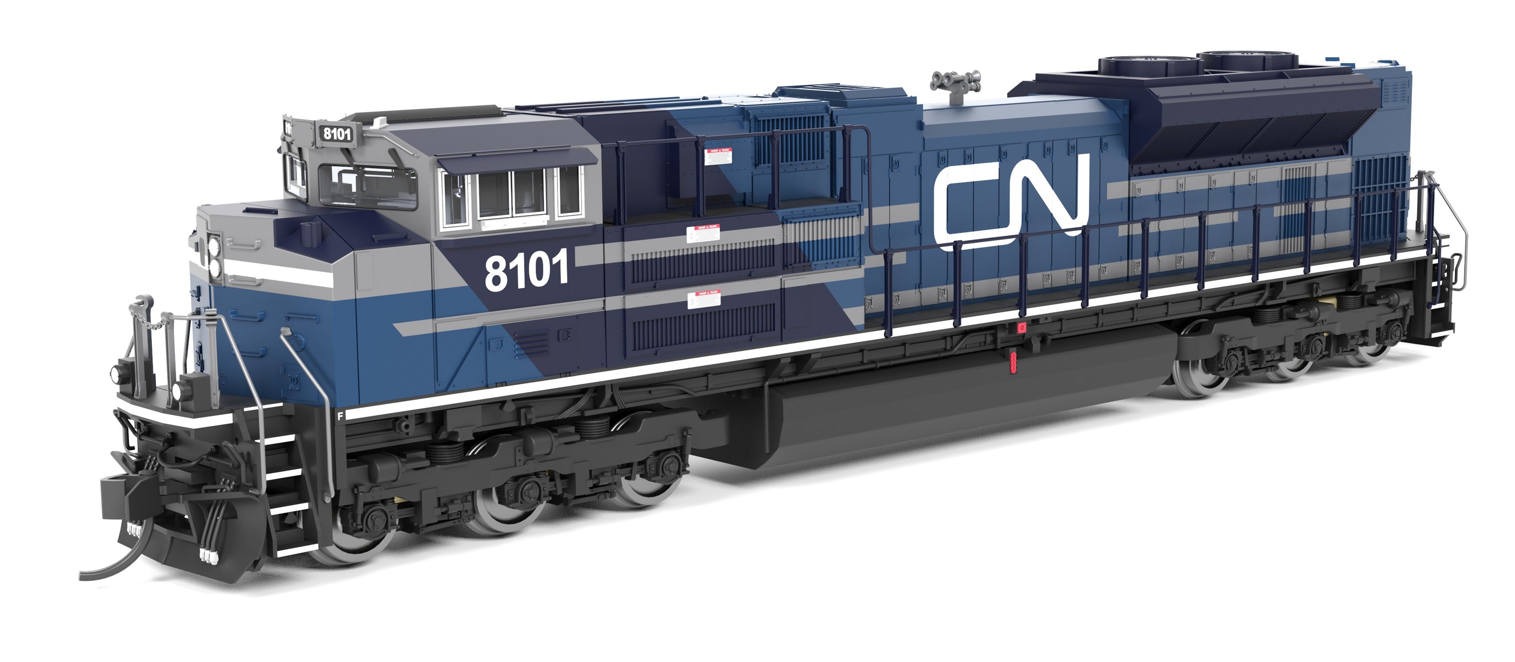 9962 EMD SD70ACe, CN 8101, Blue & White, Paragon4 Sound/DC/DCC, N