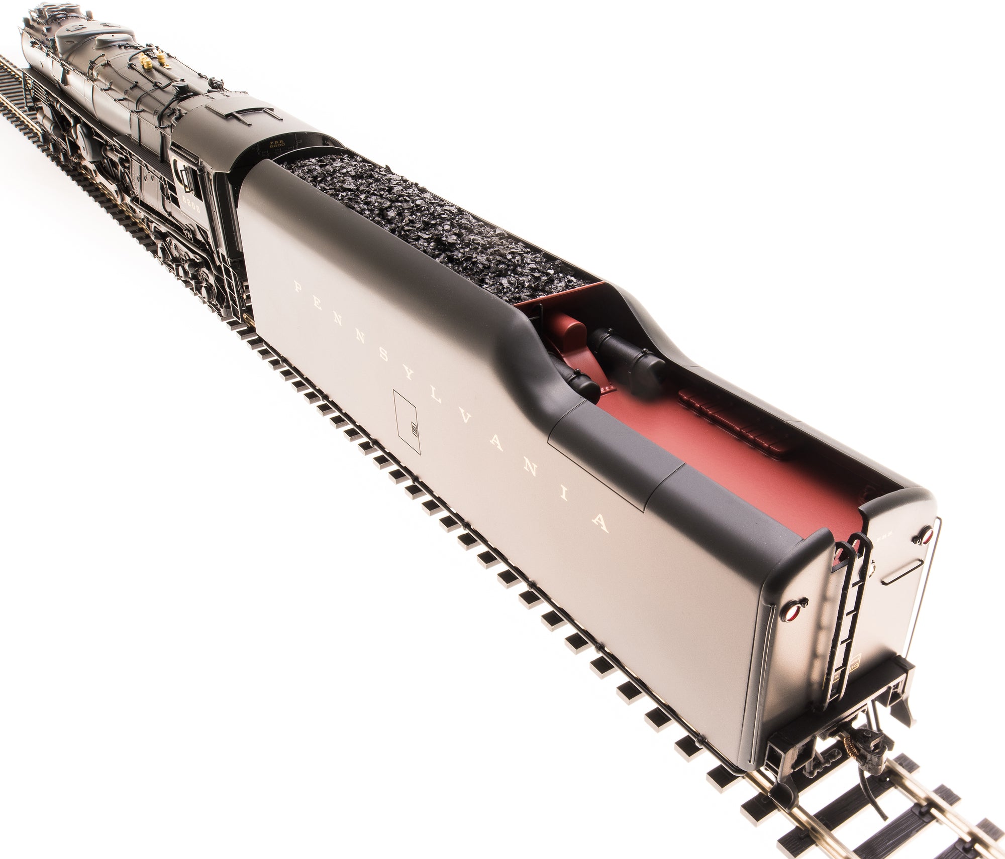 6184 PRR S2 6-8-6 Turbine #6200, as-built version, Paragon4 Sound/DC/D