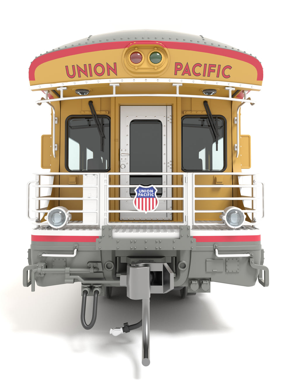 9012 Union Pacific Business Car, UP #119 "Kenefick", UP Shield on Rear
