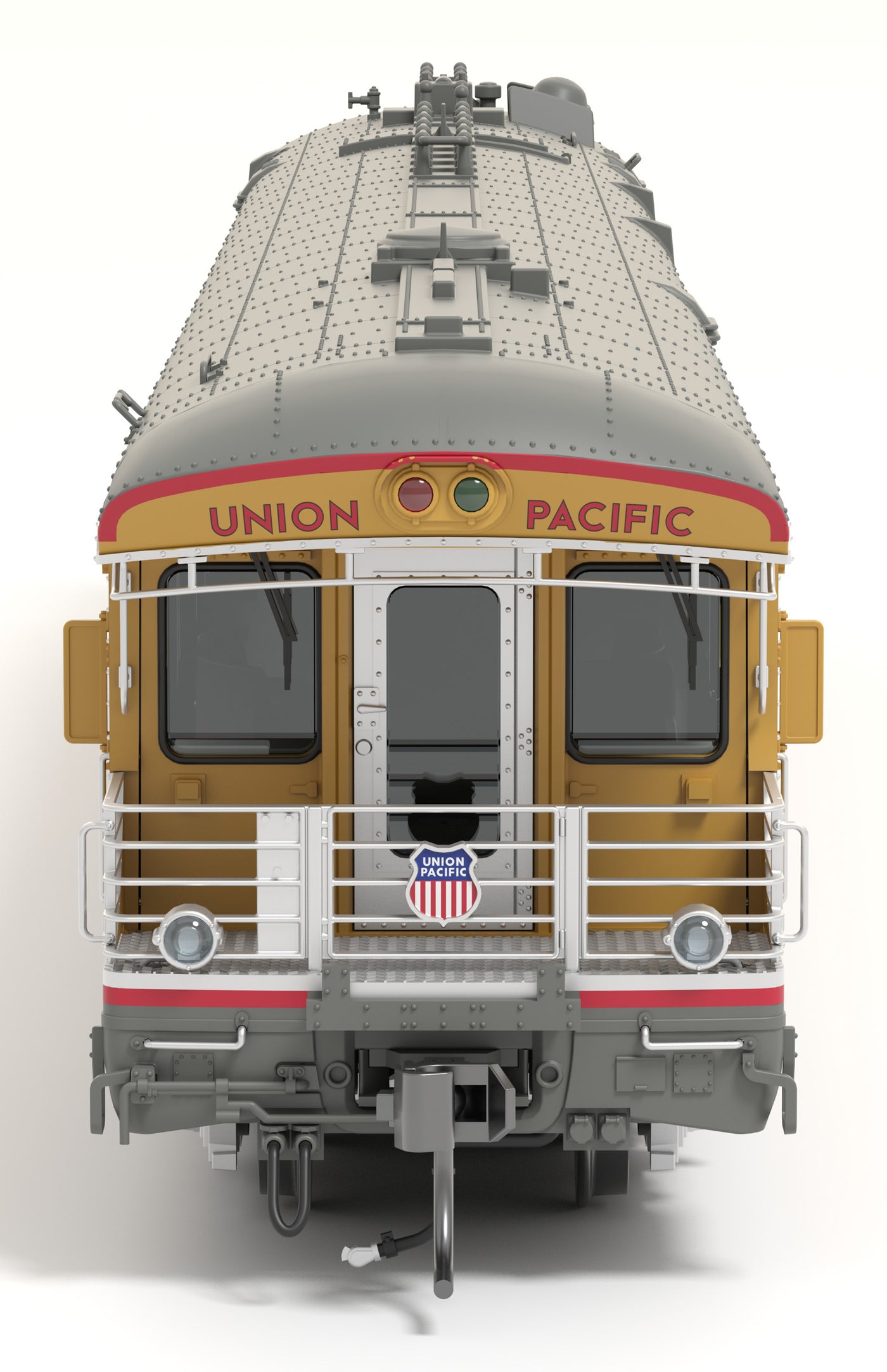 9012 Union Pacific Business Car, UP #119 "Kenefick", UP Shield on Rear