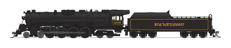 8246 Reading T1 4-8-4, RBMN #2102, "Blue Mountain & Reading" Scheme, N