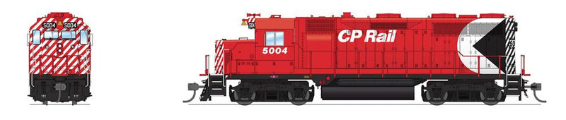 8224 EMD GP35, CP 5004, Multimark w/ 5" Stripes, No-Sound / DCC-Ready,