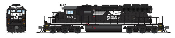 9958 EMD SD40-2, NS 6105, Horsehead Scheme, No-Sound / DCC-Ready, N