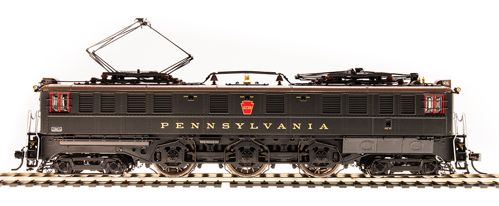 5930 PRR P5a Boxcab, #4733, 1930's Passenger Type, DGLE, Brown Roof, G